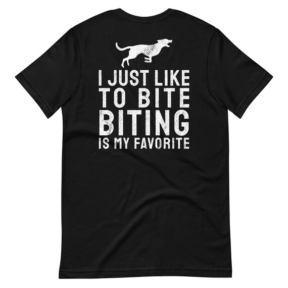Belgian Malinois Bite Work PSA Shirt Bite Sports Tshirt - Etsy