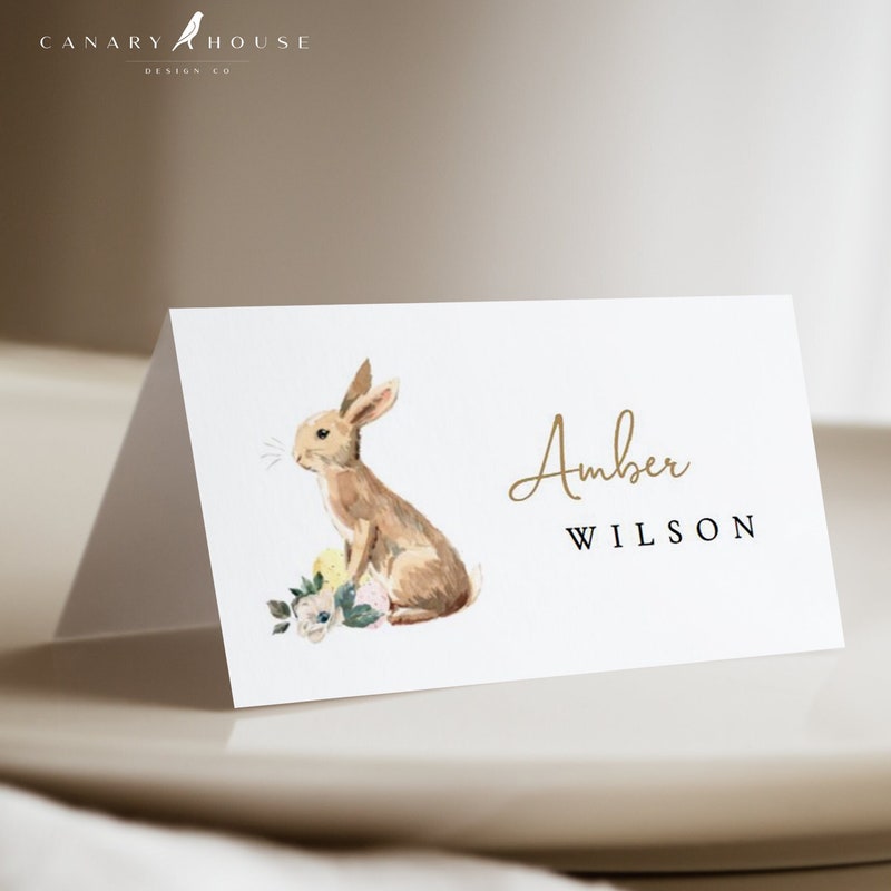 Watercolor Bunny - Etsy