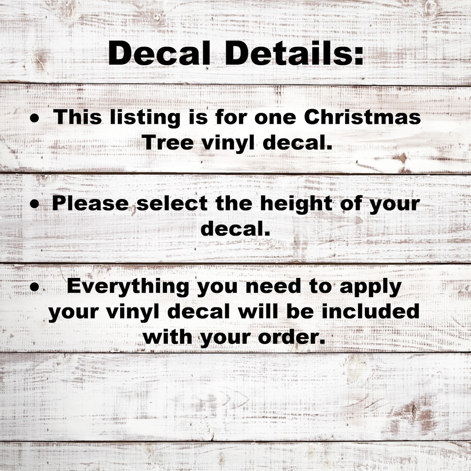 Christmas Tree Vinyl Decal: DIY Holiday Decor - Etsy