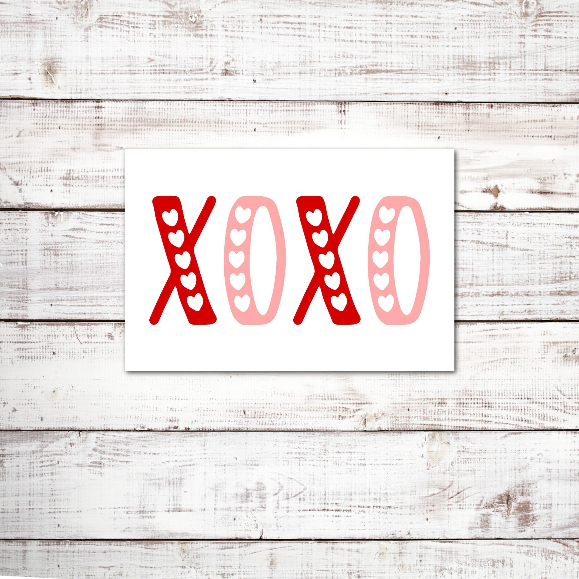 XOXO Vinyl Decal: Valentine's Day Tumbler, Laptop, and More - Etsy