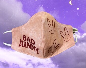 Bad Bunny. Mask - Etsy