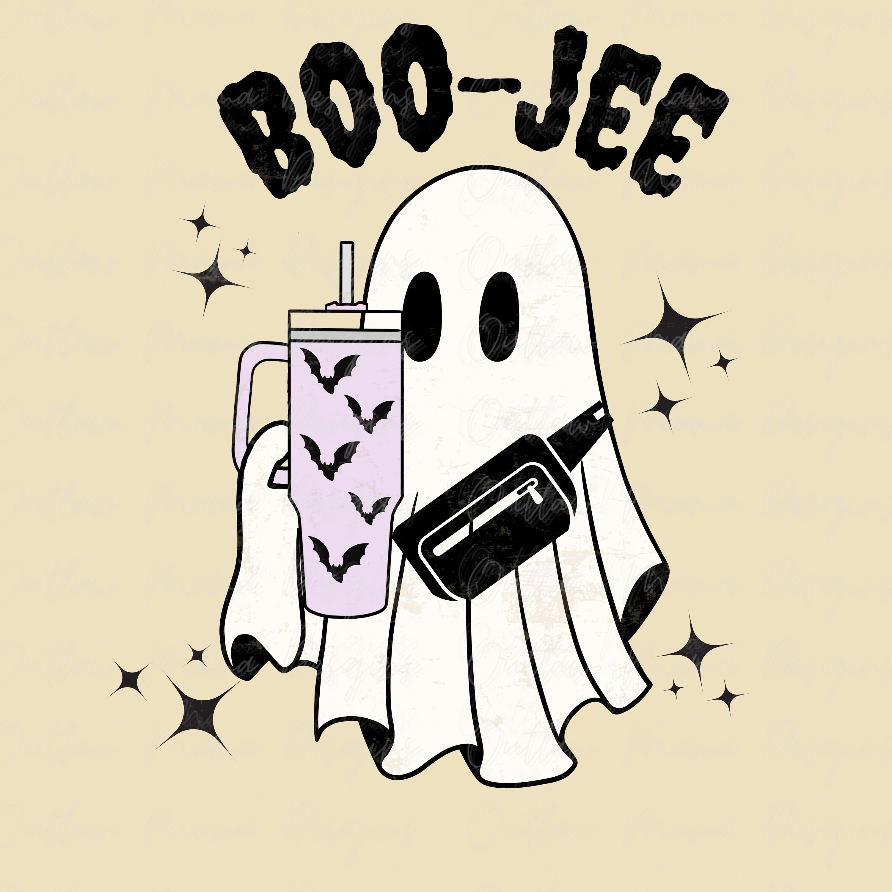 Boo-jee Ghost PNG Halloween PNG Stanley Cup PNG Cute Ghost - Etsy