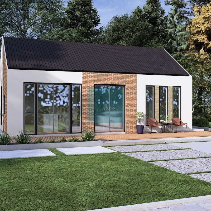 800 Sq Ft House Plan - Etsy