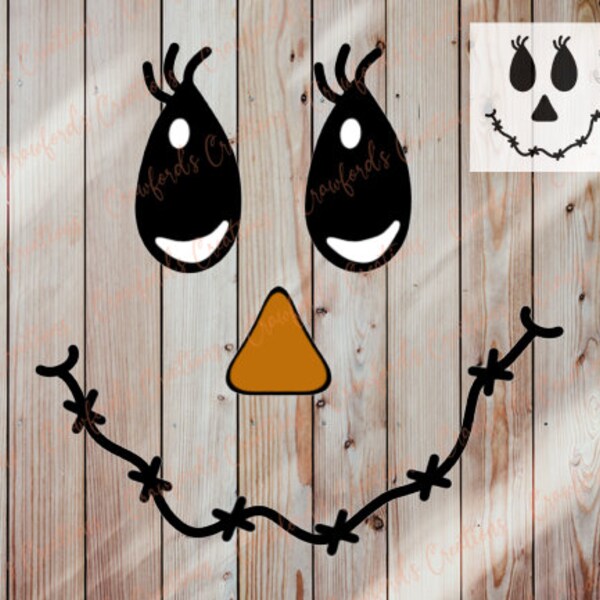 Scarecrow Face - Etsy