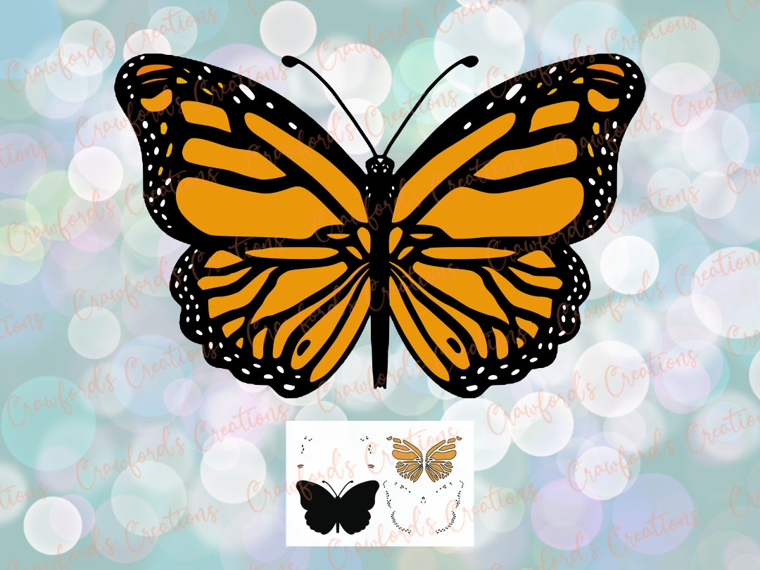Monarch Butterfly SVG - Etsy