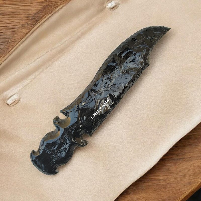 Black Obsidian Knife - Etsy