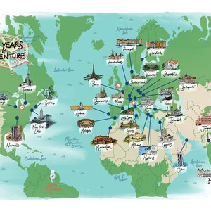 PRINTED Personalised Inky Memory Maps, Custom Map, Personalized Map ...