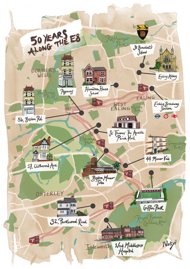 DIGITAL Personalised Inky Memory Maps Custom Map, Personalized Map ...