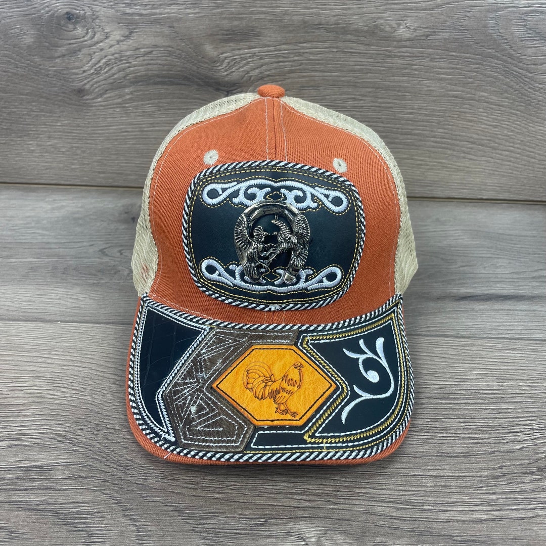 Gallo Rooster Mexico Jaripeo Charra Trucker Hats Gorras - Etsy