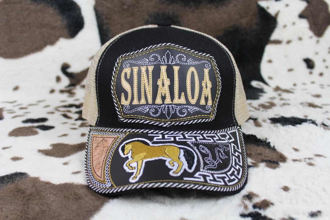 Sinaloa Gorra Vaquera, Charro Mesh Trucker Cap Mexico - Etsy