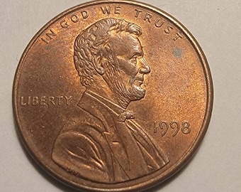 1998 D Penny | Etsy
