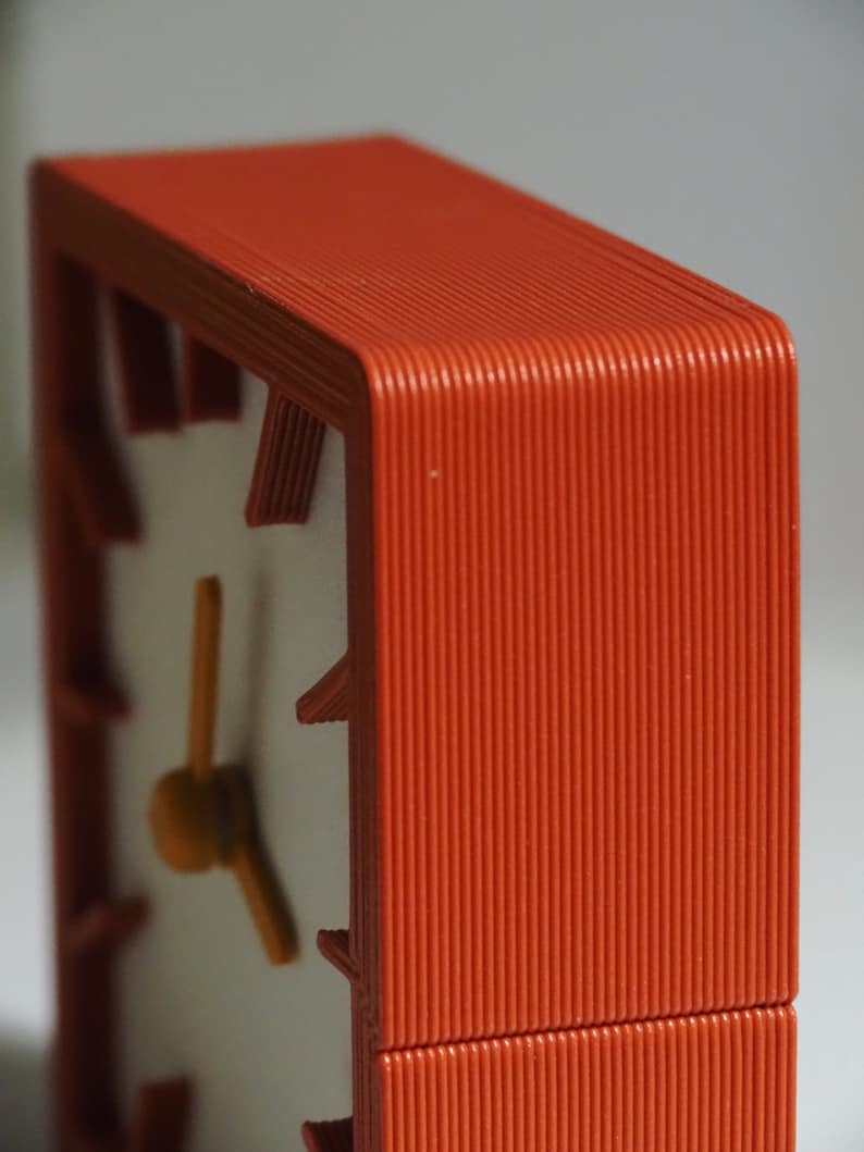 Time Cube. A Sustainably Crafted 3D Printed Clock Made From Locally ...