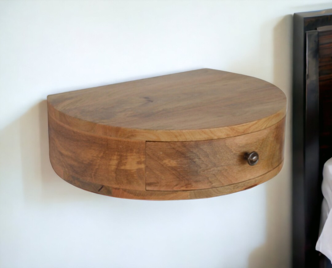 Floating Bedside Unit Wall Mounted Single Drawer Nightstand - Etsy