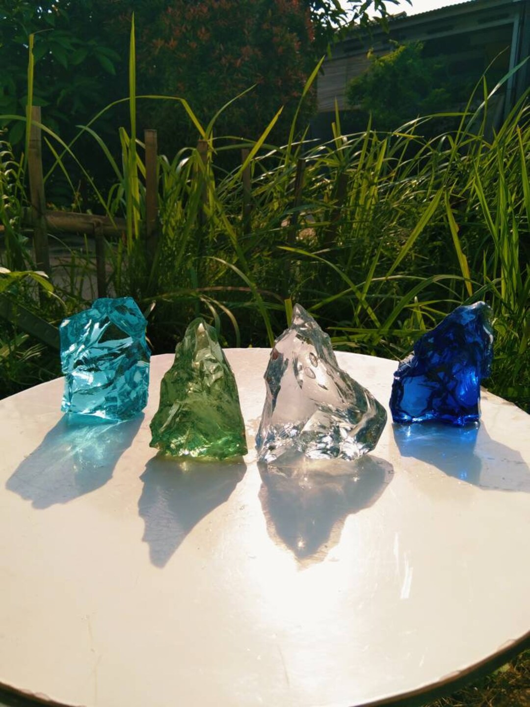 4pcs 1077 Gr Natural Andara Crystals Monatomic Mix Colors - Etsy