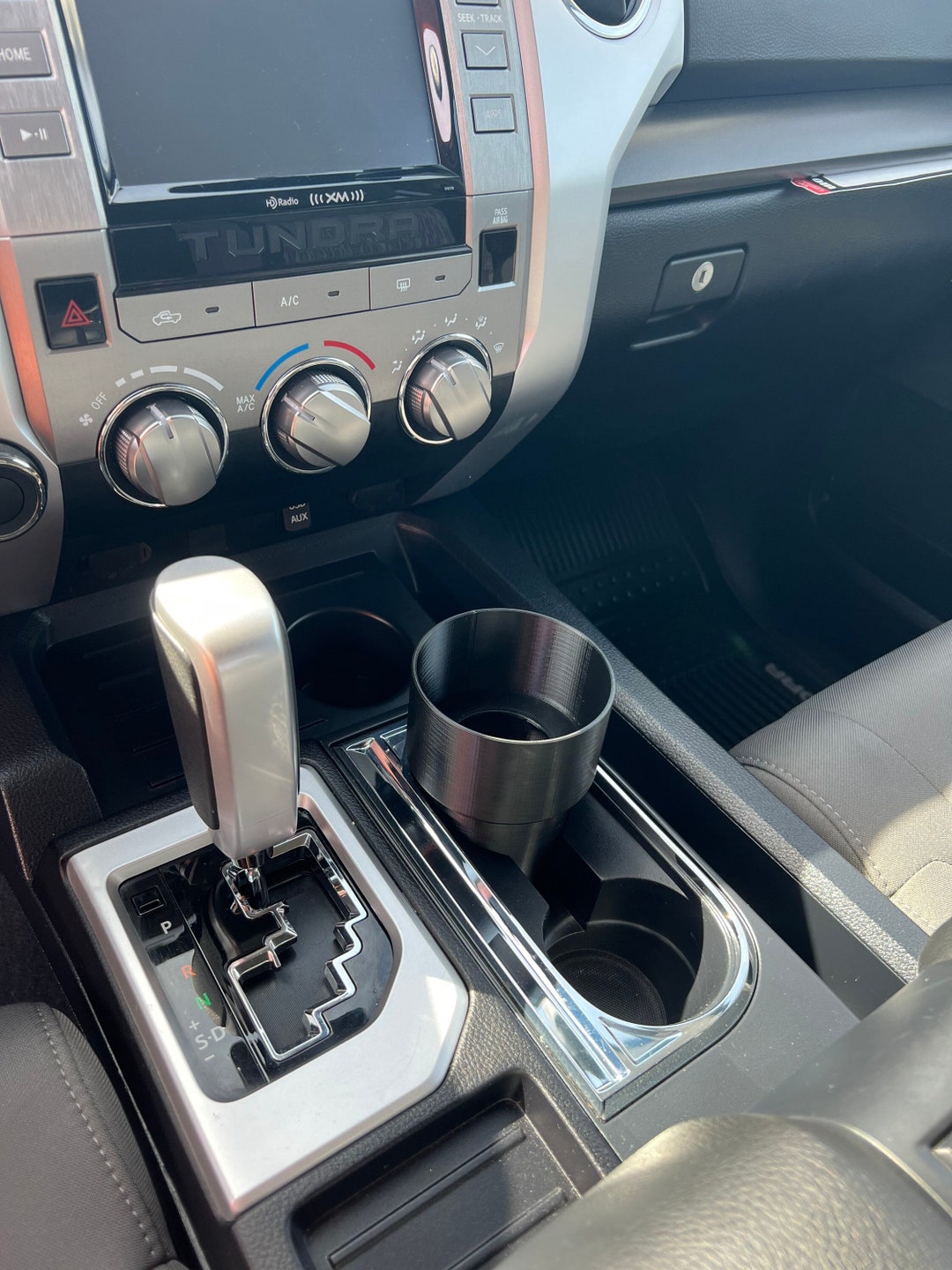 Toyota Tundra Cup Holder Adapter 2014 - 2021 With Bucket Seats. Fits ...