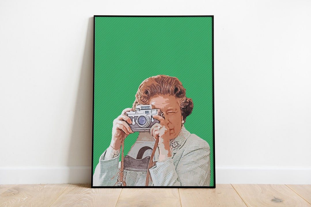 Queen Elizabeth II Pop Art Wall Decor Vintage Retro Posters Great ...