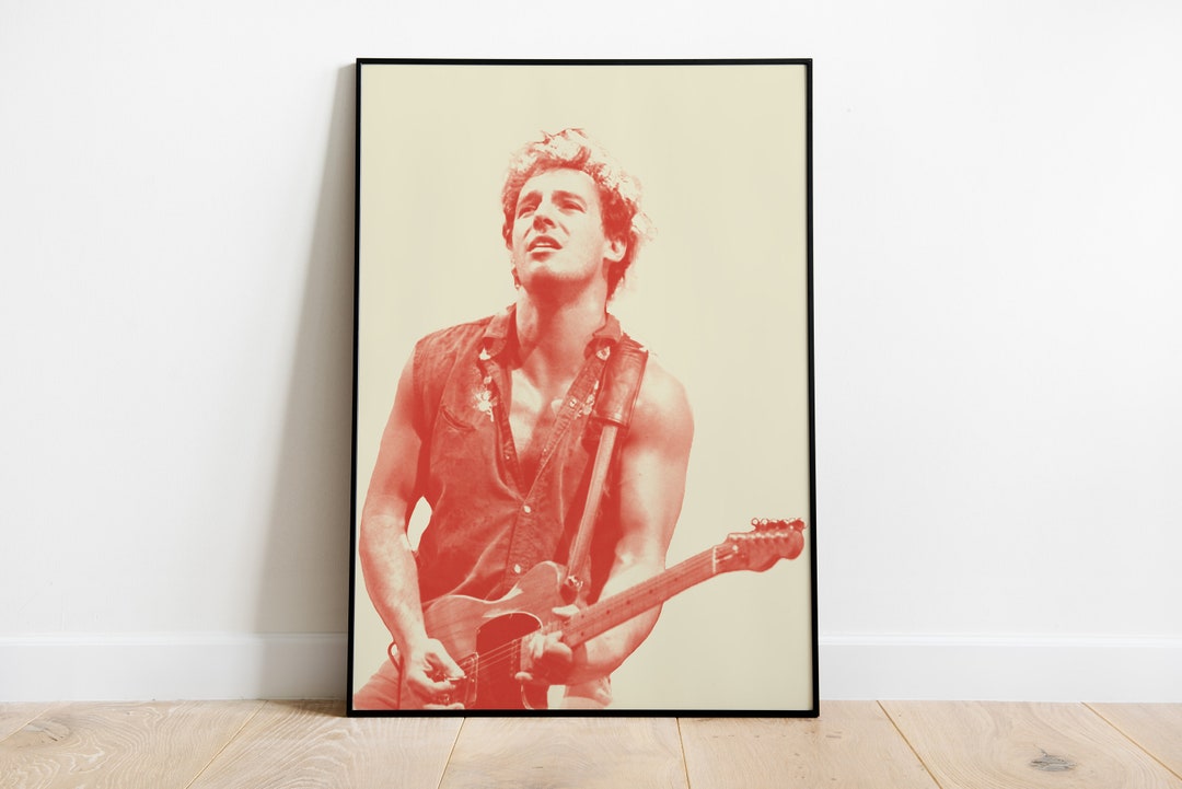 Bruce Springsteen Poster 70s Posters Art Posters Poster Vintage Music ...