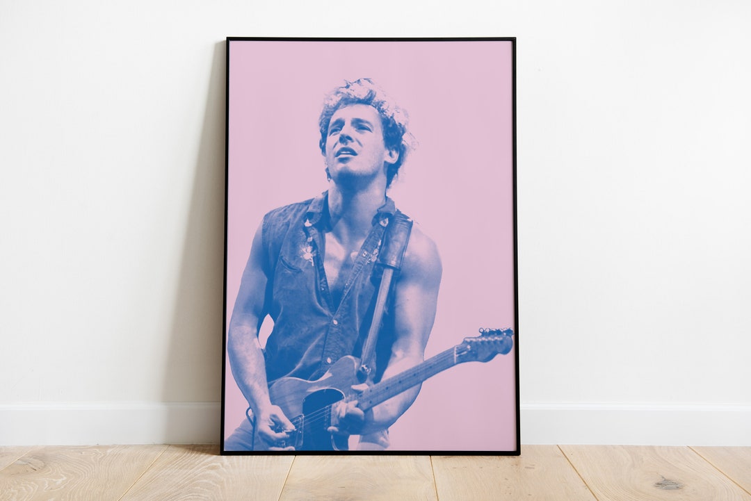Bruce Springsteen Poster 70s Posters Art Posters Poster Vintage Music ...