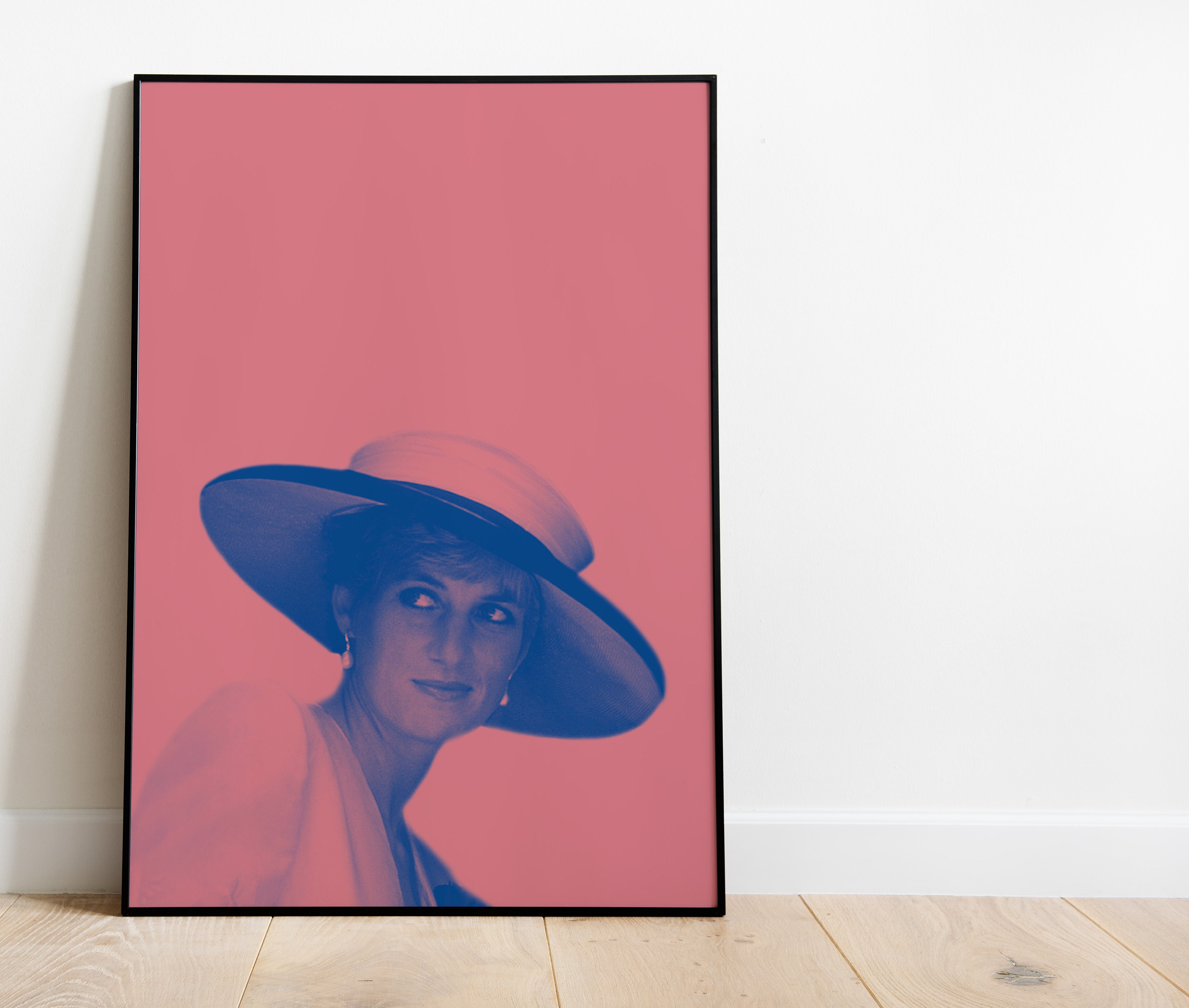 Lady Diana Posters Vintage Retro Poster Home Decor Lady Diana Art Print ...