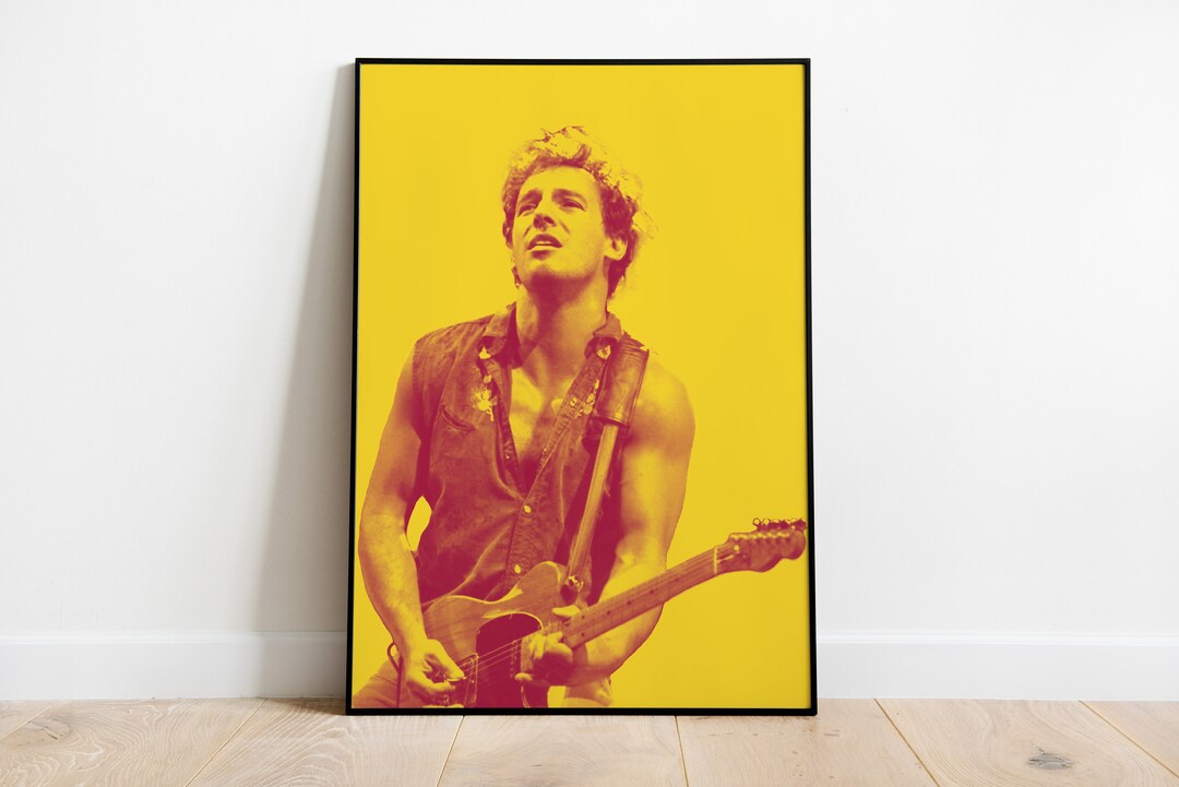 Bruce Springsteen Poster 70s Posters Art Posters Poster Vintage Music ...