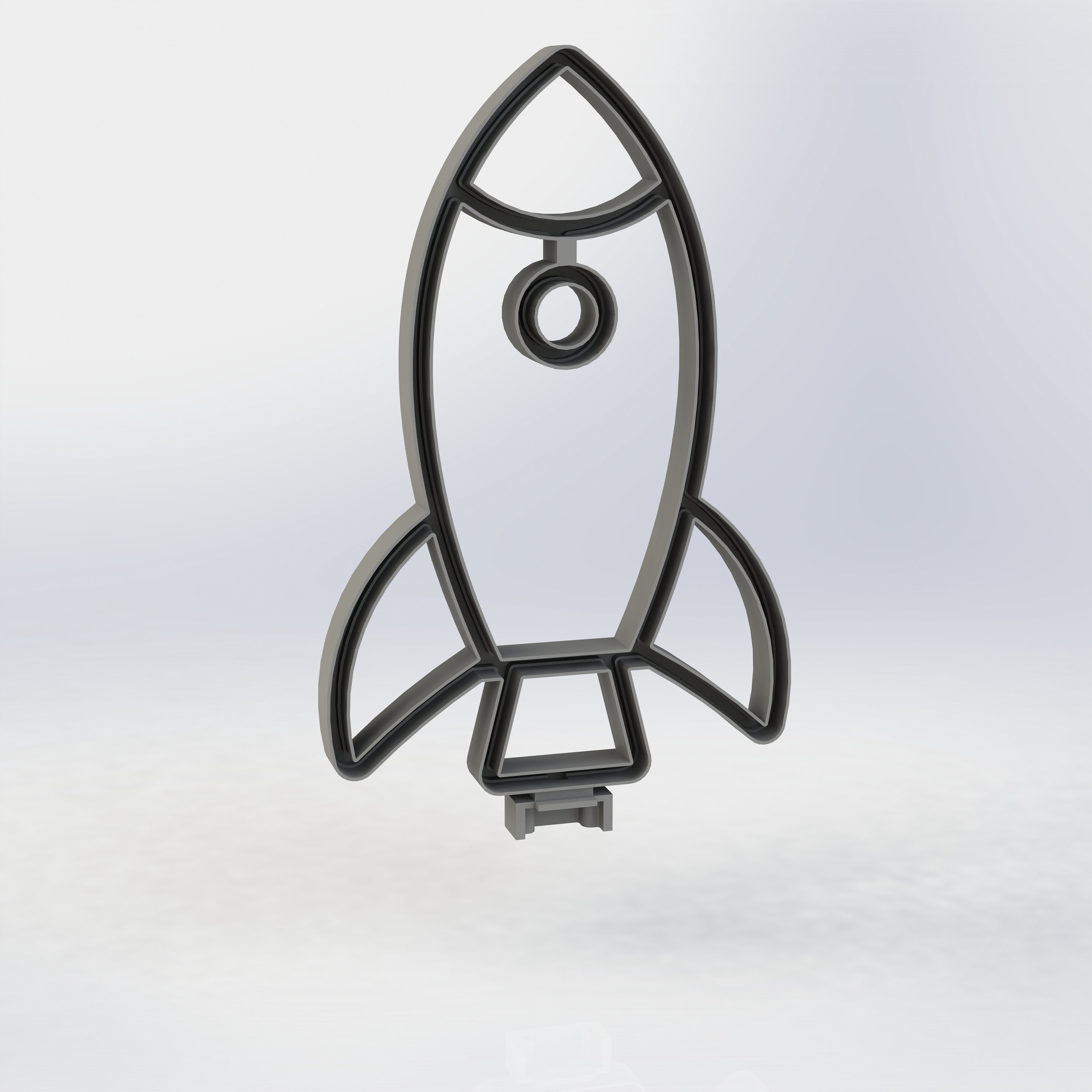 Neon Sign - Rocket Shape (standard & XL Version) - Etsy