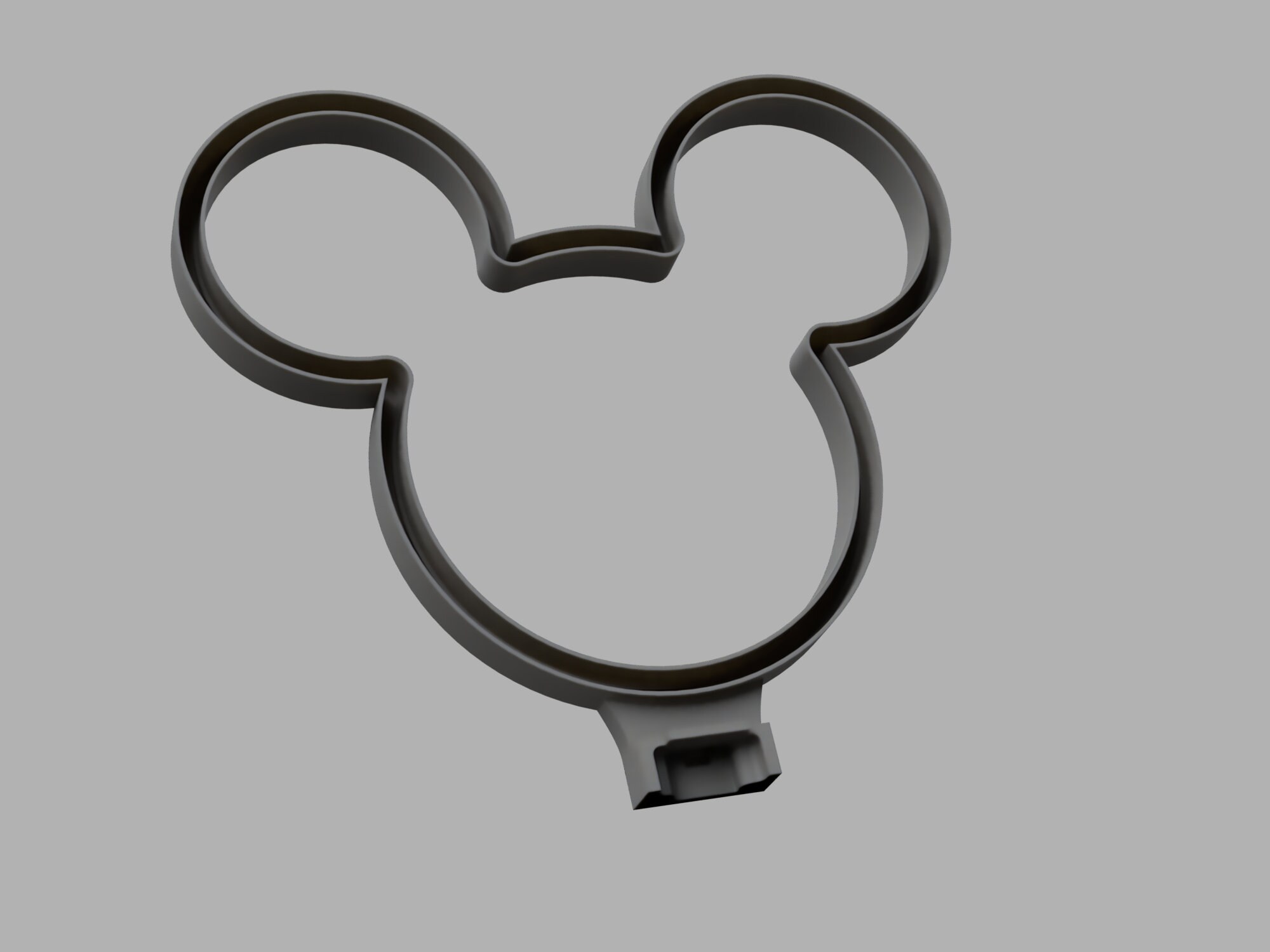 Neon Sign Mickey Mouse Shape (Instant Download) - Etsy