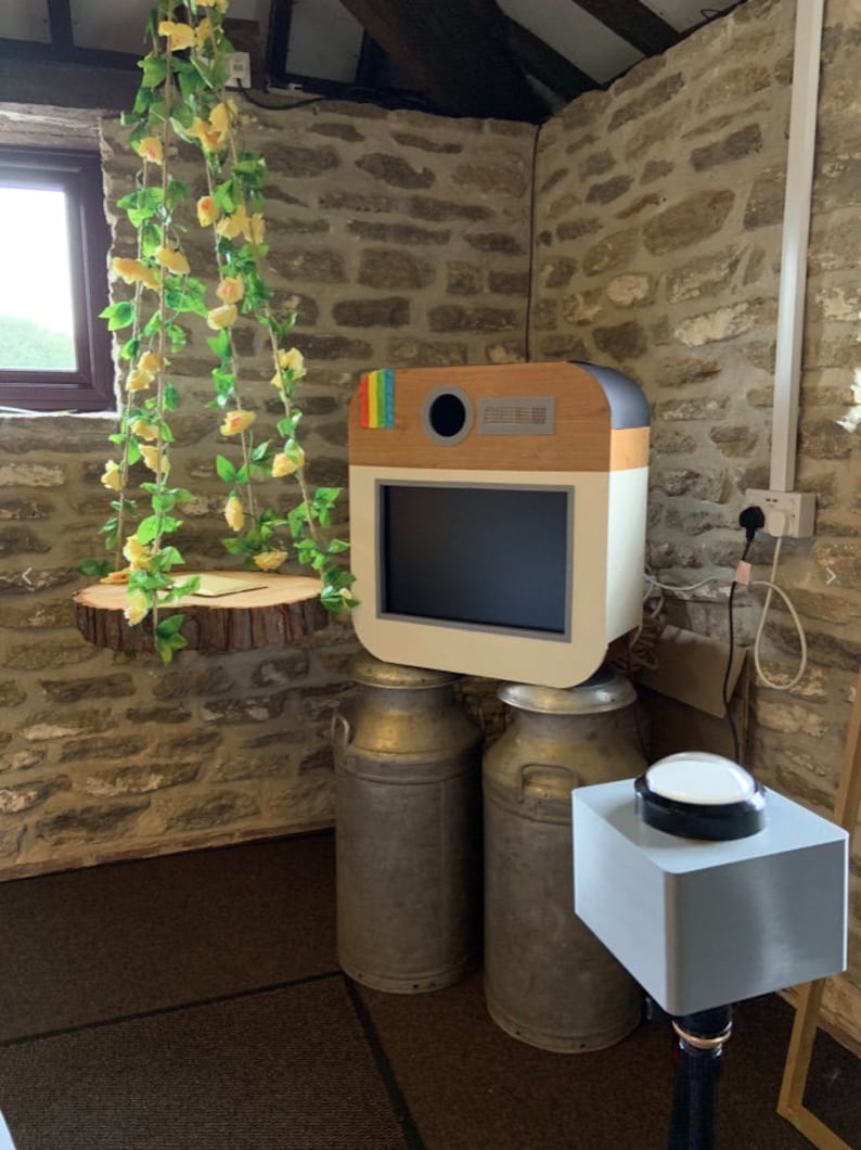 Arcade button mount for DIY Photo Booth | Etsy