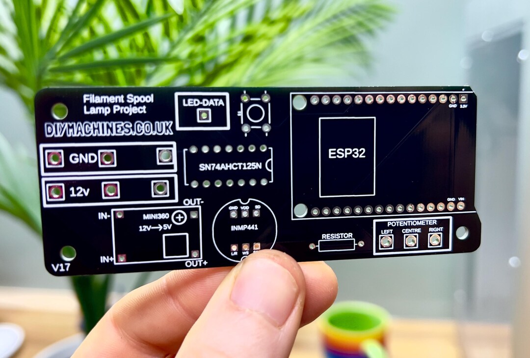 Sound Reactive LED Lamp - PCB Only - Etsy