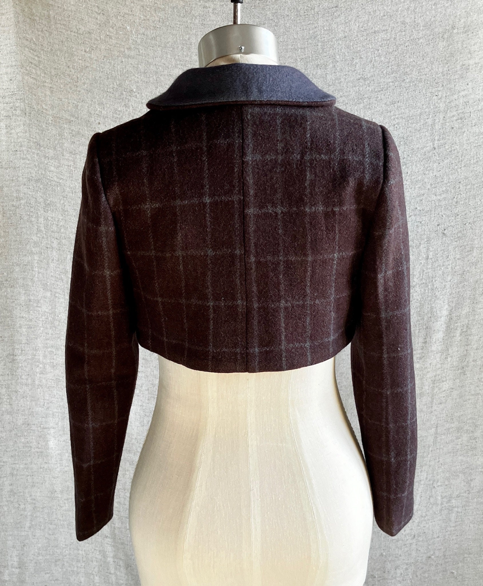 Aubrey Bolero, Designer Bolero, Formal Clothing, Outerwear, Wool Bolero ...
