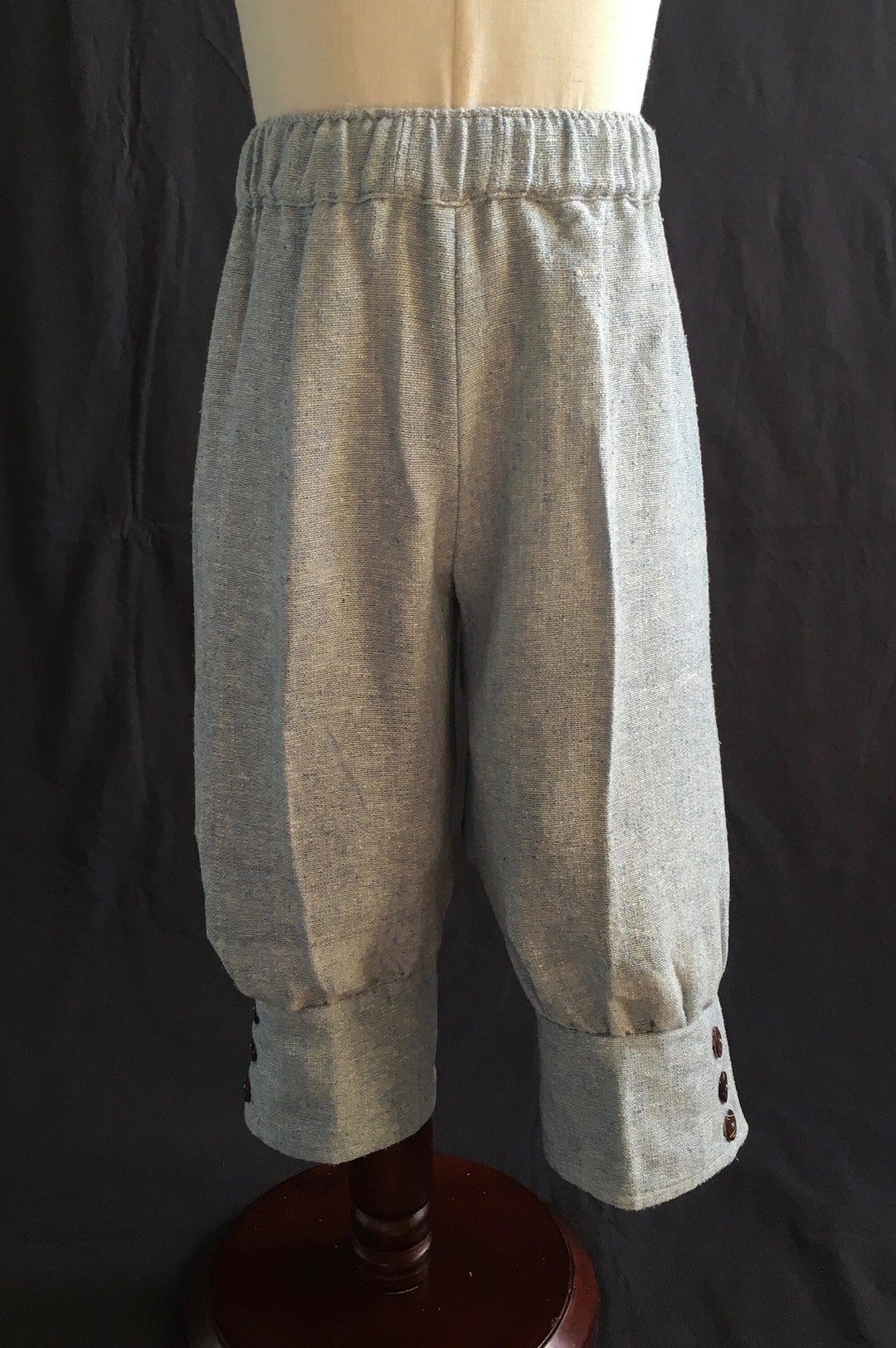 Kid's "jodhpur" Pants in Light Blue Cotton/silk - Etsy