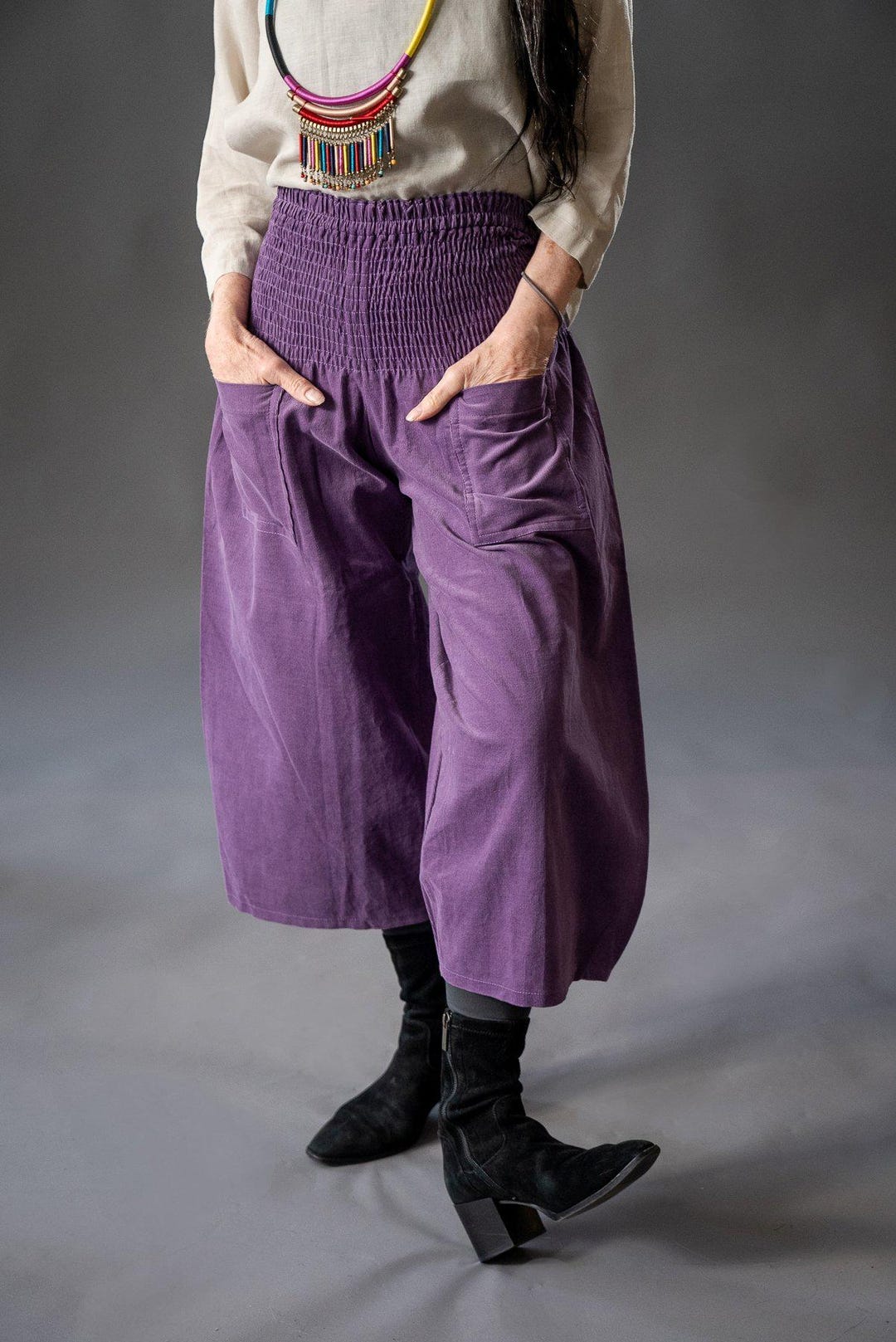 The "jackie" Pants in Featherwale Corduroy | Designer Lounge Wear ...