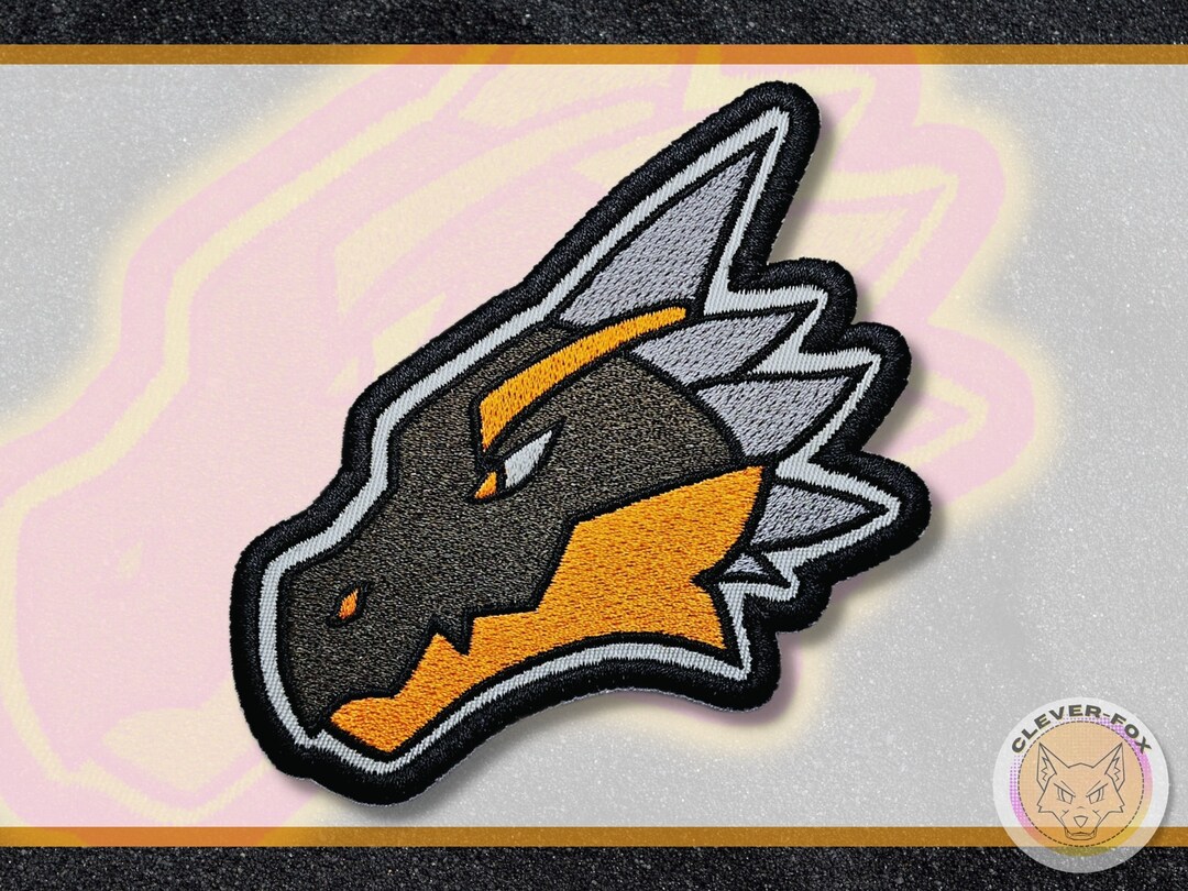 Dragon Patch - Furry Themed Embroidered Scalie Derg! - Etsy