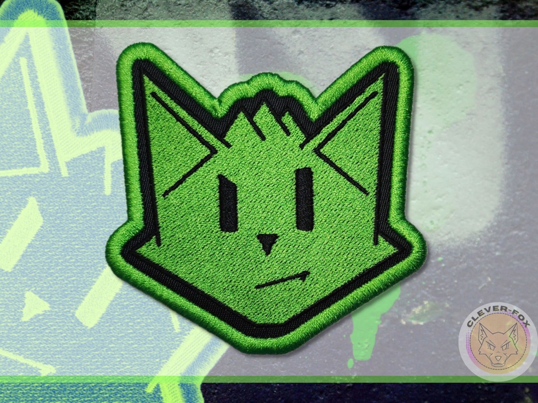 Sassykat Furry Themed Embroidered Patch - Etsy