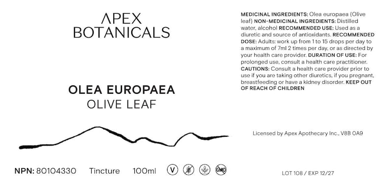 Olive Leaf Tincture, Olive Leaf Extract, Olive Leaf Powder, Olea Europaea, Botanical Extract ...