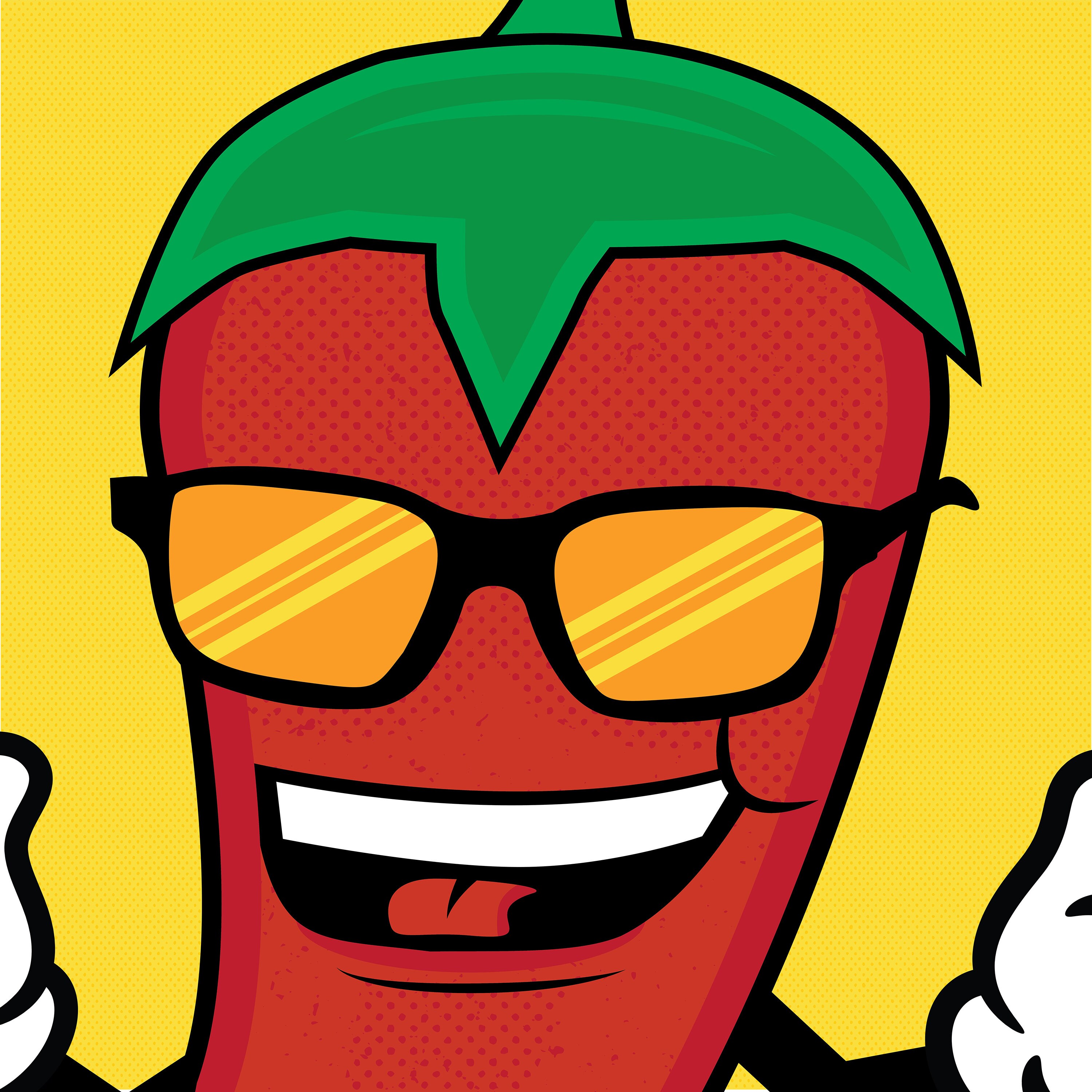 Cartoon Pepper SVG, Clip Art, Logo, Shirt Art, Cartoon, Vector - Etsy