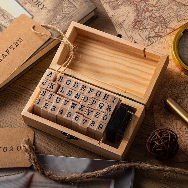 Letter Rubber Stamp - Etsy