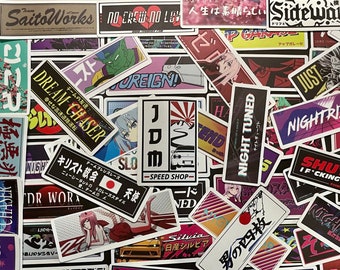 JDM Car Decal Vinyl Oni Mask - Etsy