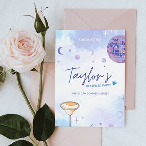 Taylor Swift Party Invitation Template Self Editable Template Digital ...