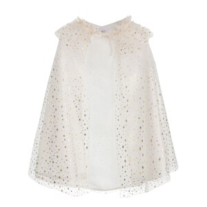 Kids Magic Cape With Tulle and Glowing Stars in Gold Printing,birthday ...