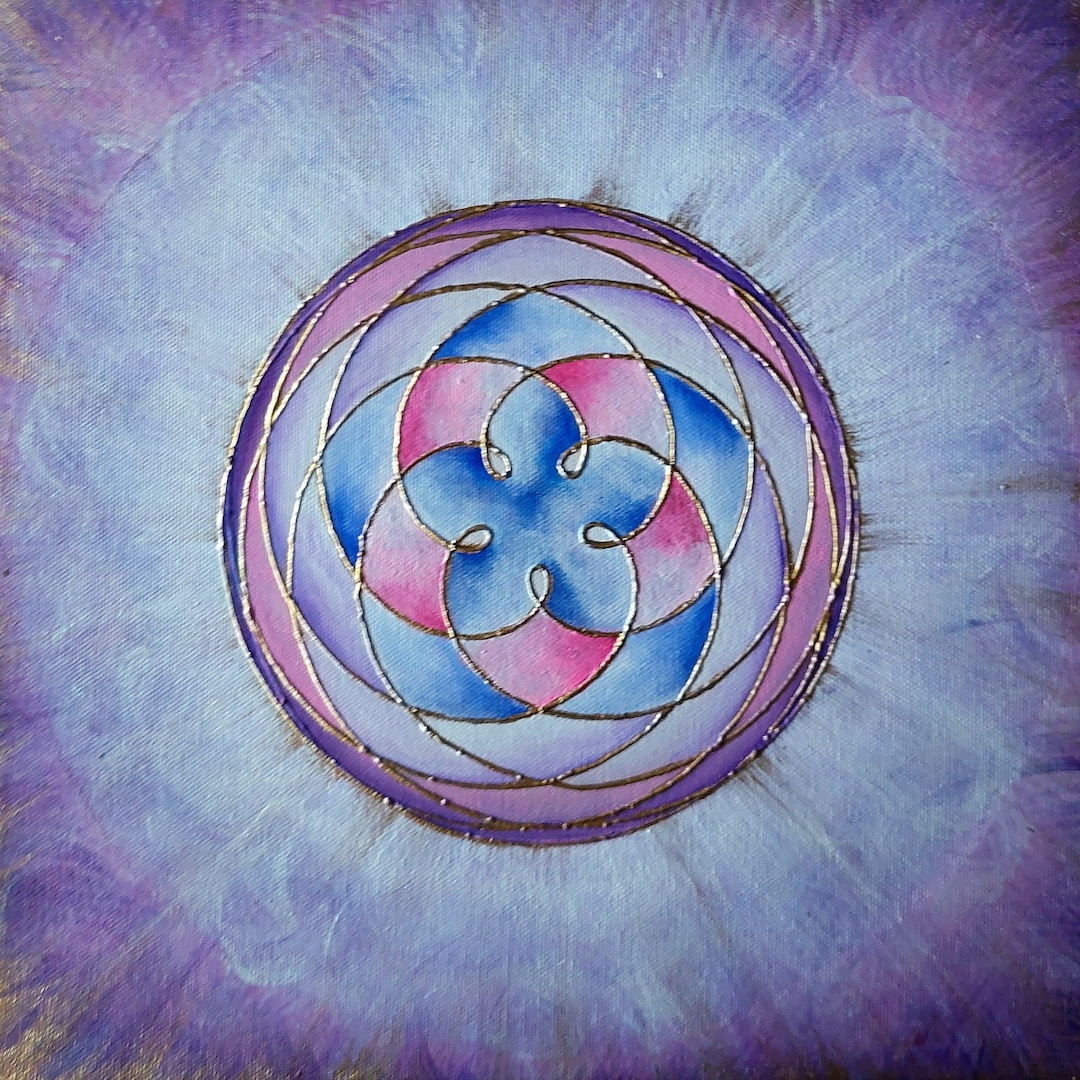 Mandala Flower of Venus, FLOWER OF Venus - Etsy