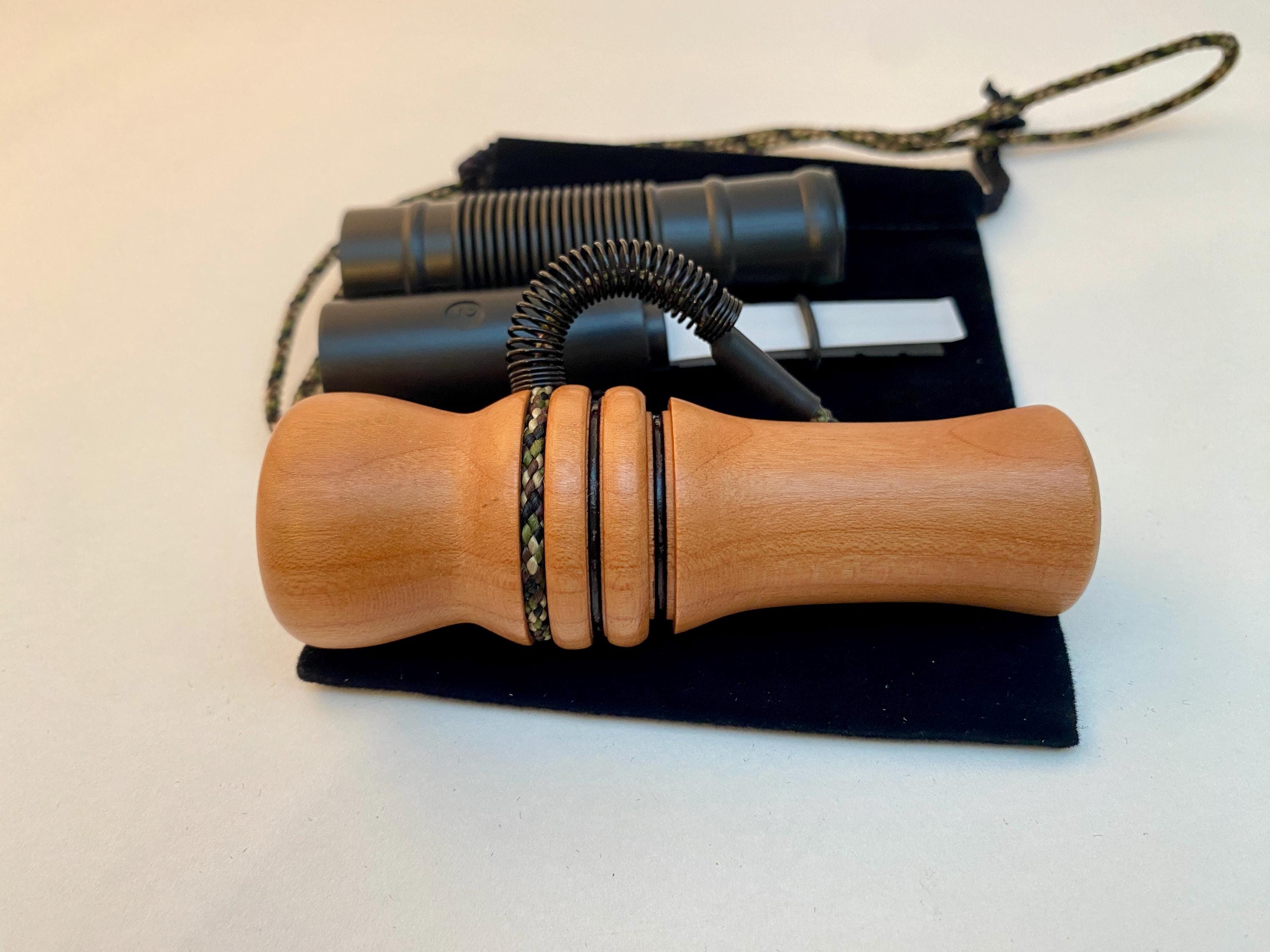 Hand Turned White Tail Deer Grunt Call Cherry - Etsy