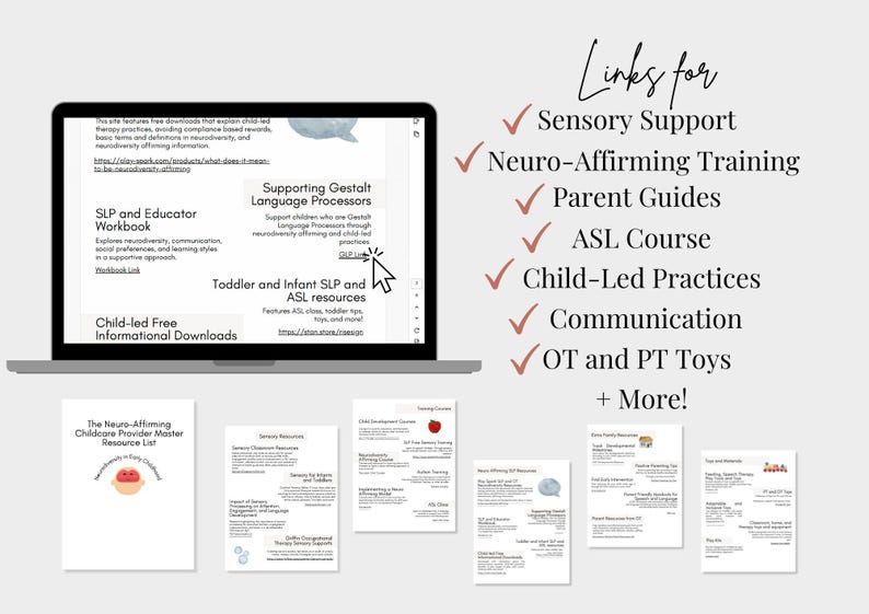 Neurodiversity Affirming Resource List - Etsy