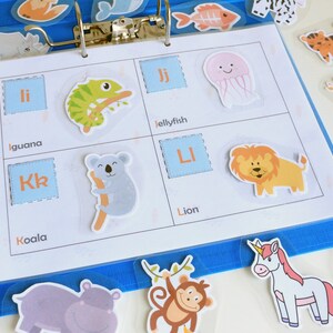 Alphabet Busy Book Printable, Toddler Busy Binder, ABC Quiet Book - Etsy