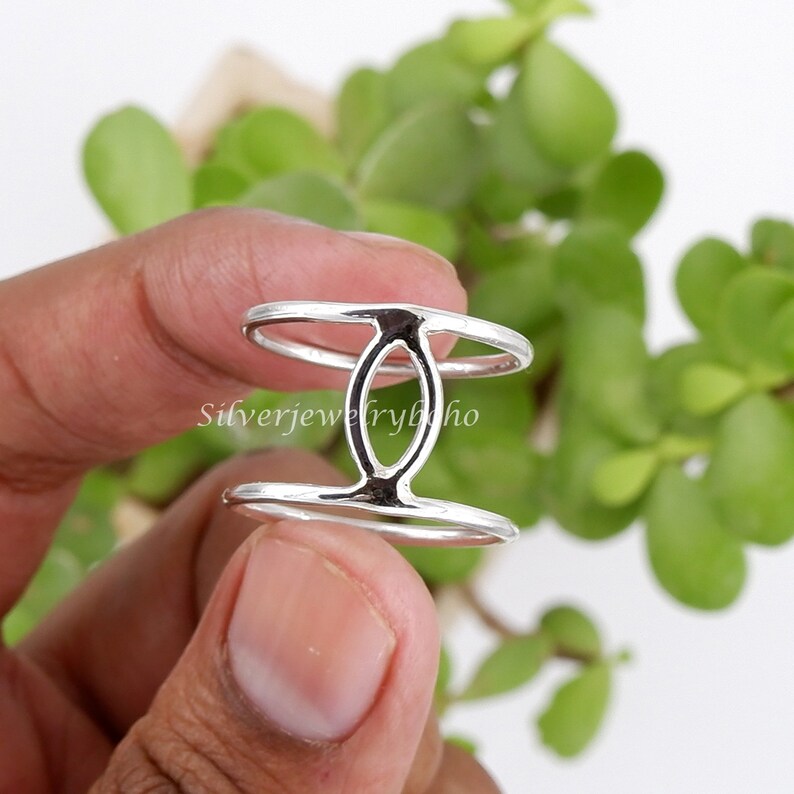 Arthritis Finger Splint Ring Sterling Silver Splint Ring Swan Splint ...