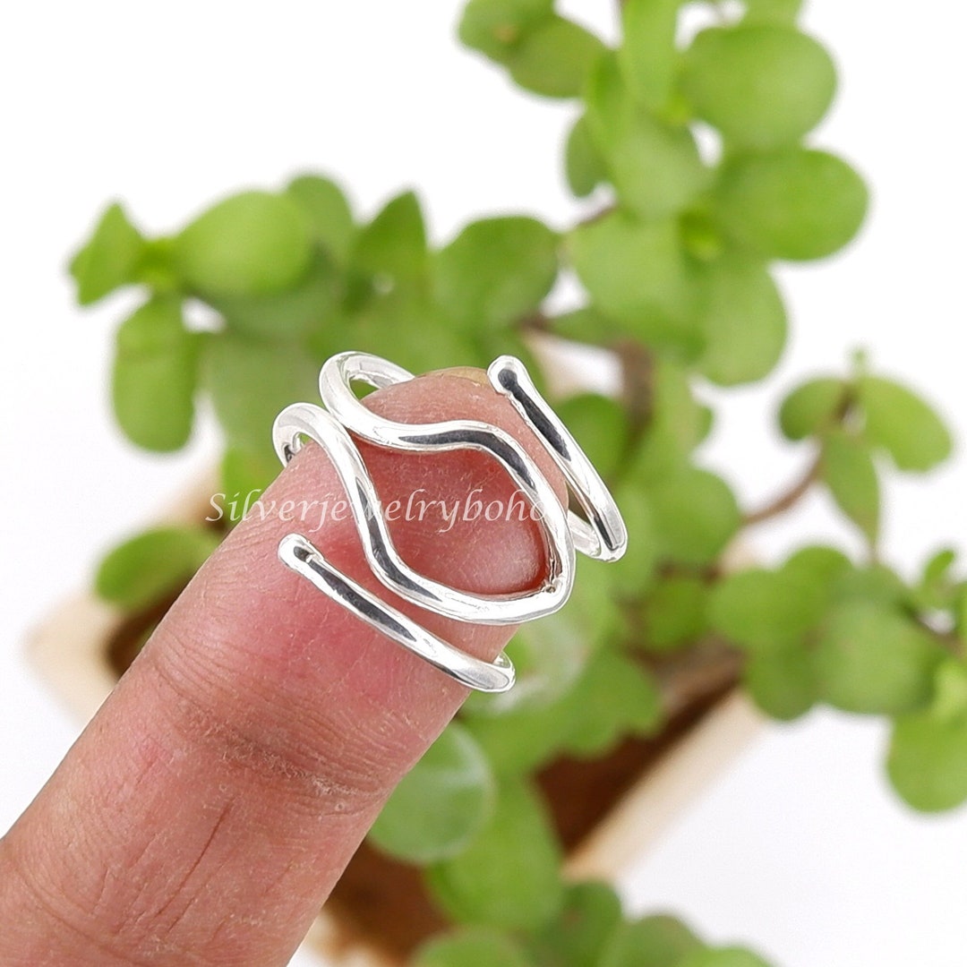 Arthritis Finger Splint Ring Sterling Silver Splint Ring Swan Splint ...