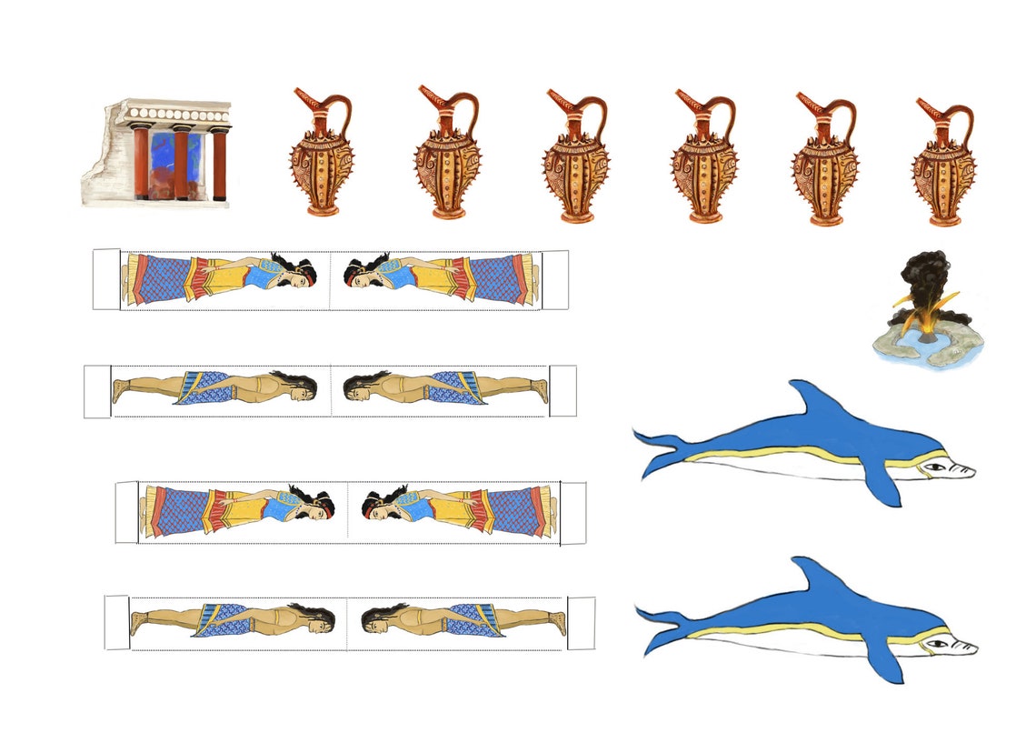 Minoan Unit Study, Montessori Ancient Greece History Resources - Etsy