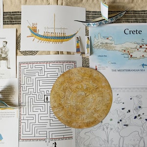 Minoan Unit Study, Montessori Ancient Greece History Resources - Etsy