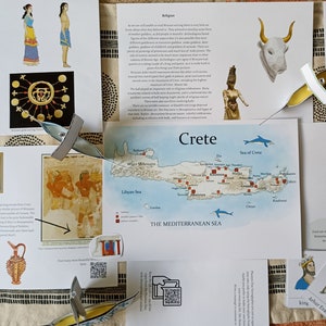 Minoan Unit Study, Montessori Ancient Greece History Resources - Etsy