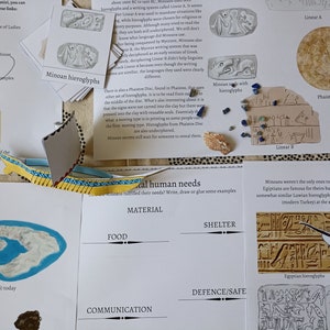 Minoan Unit Study, Montessori Ancient Greece History Resources - Etsy