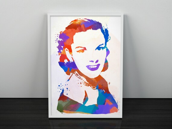 Judy Garland/judy Garland Poster/judy Garland Art/judy Garland - Etsy